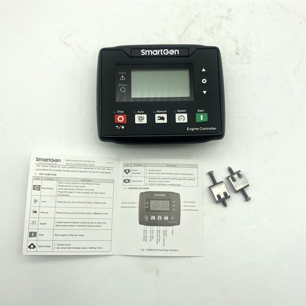 HEM4000/HEM4100 Auto Start Stop Generator Engine Controller LCD Displ ...
