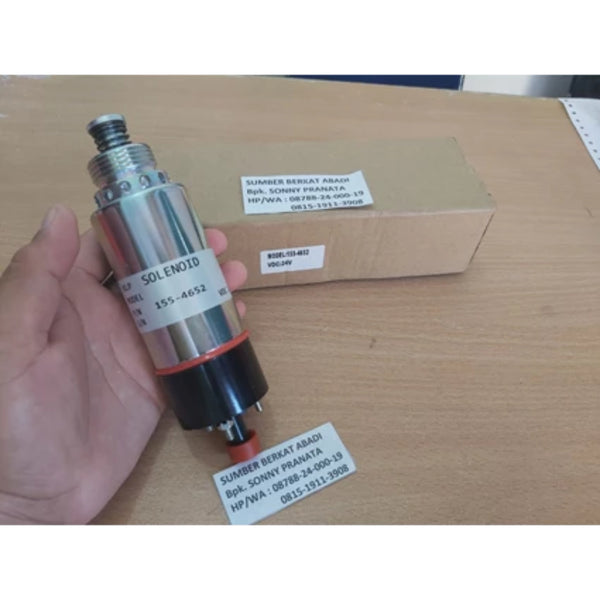 1554652 Fuel Stop Solenoid fits for Caterpillar 320B 322C M318 M320 M ...