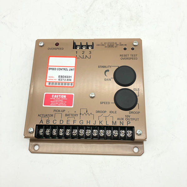 ESD5221 Speed Control Unit Engine Governor Controller for Diesel Gene ...