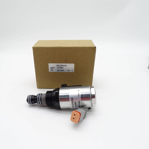 12V 474-9387 Hydraulic Valve Solenoid Valve fits for Caterpillar CAT ...